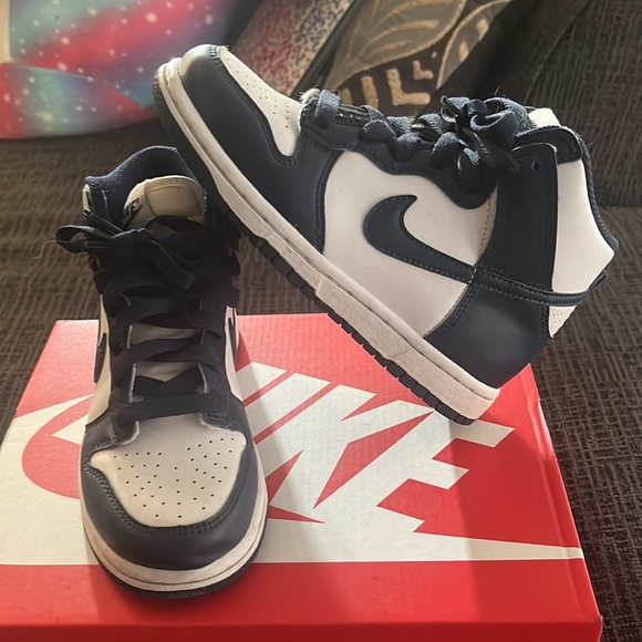 Nike | Shoes | Midnight Blue Nike Dunks | Poshmark